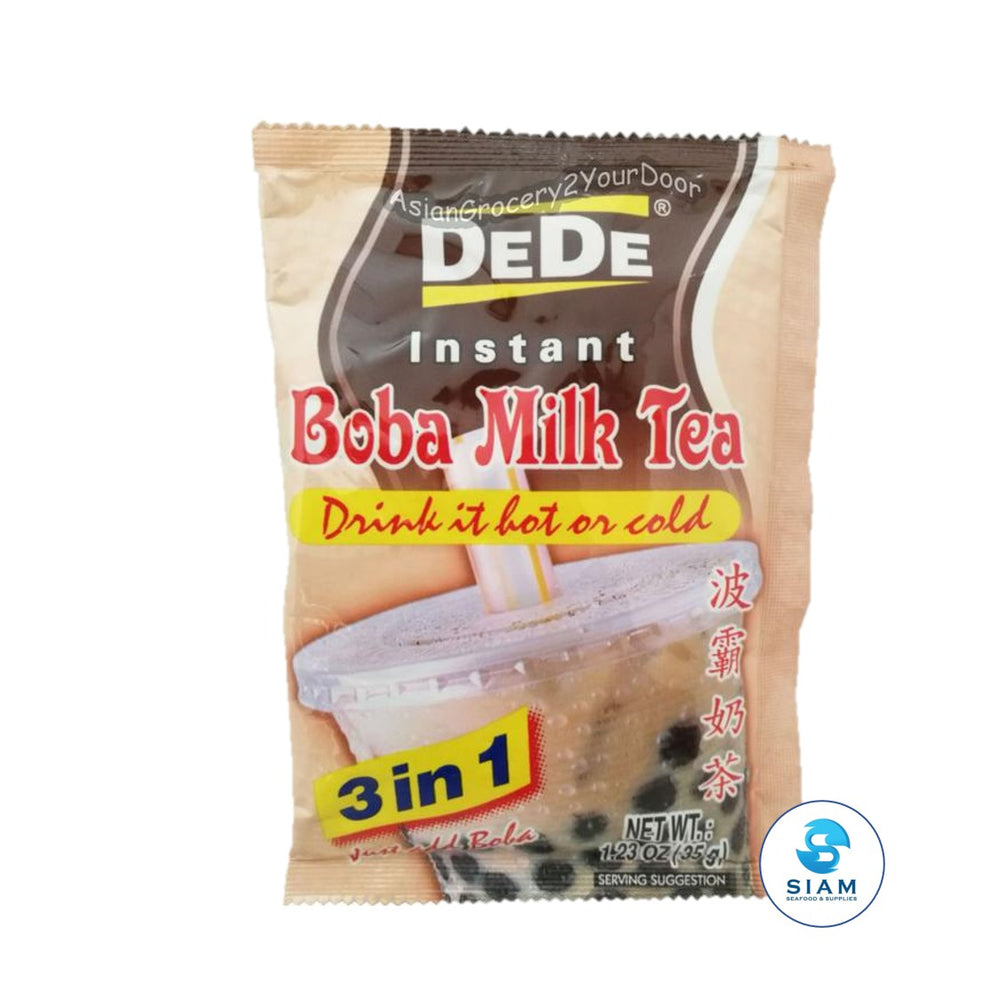 Instant boba milk tea - dede (12 packets-net wt 14.8 oz) ชานมไข่มุกพร้